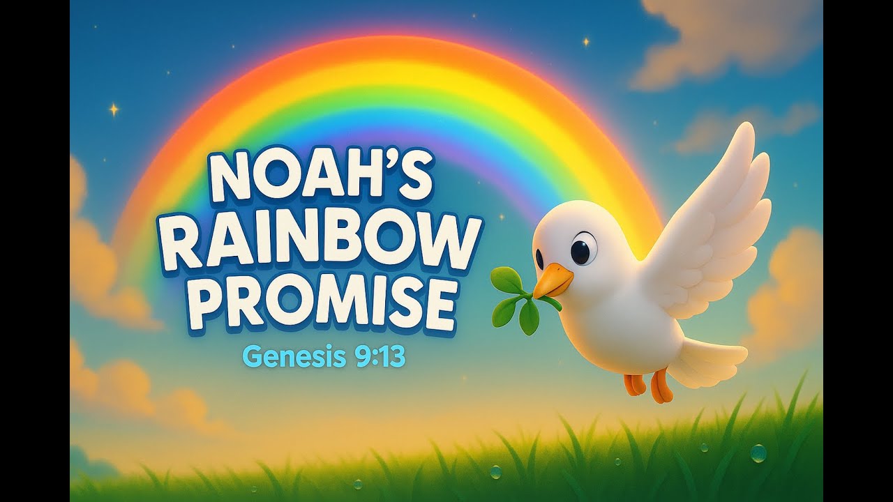 Noah's Ark and the Rainbow Promise | Bible Story Song for Kids - YouTube