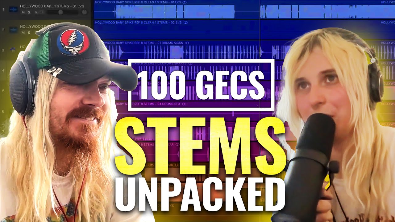 100 gecs "Hollywood Baby" Stems & Demos Unpacked - YouTube