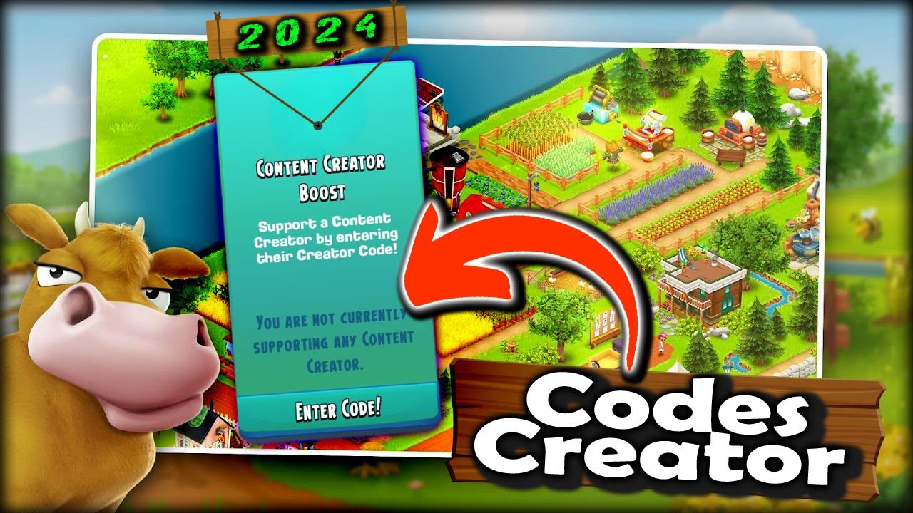 HAY DAY CONTENT CREATOR CODE - HAY DAY GAMEPLAY - YouTube