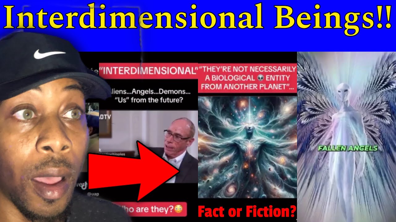 CREEPY & BIZARRE Interdimensional Beings TikToks! | REACTION #moneybaggcooreacts - YouTube