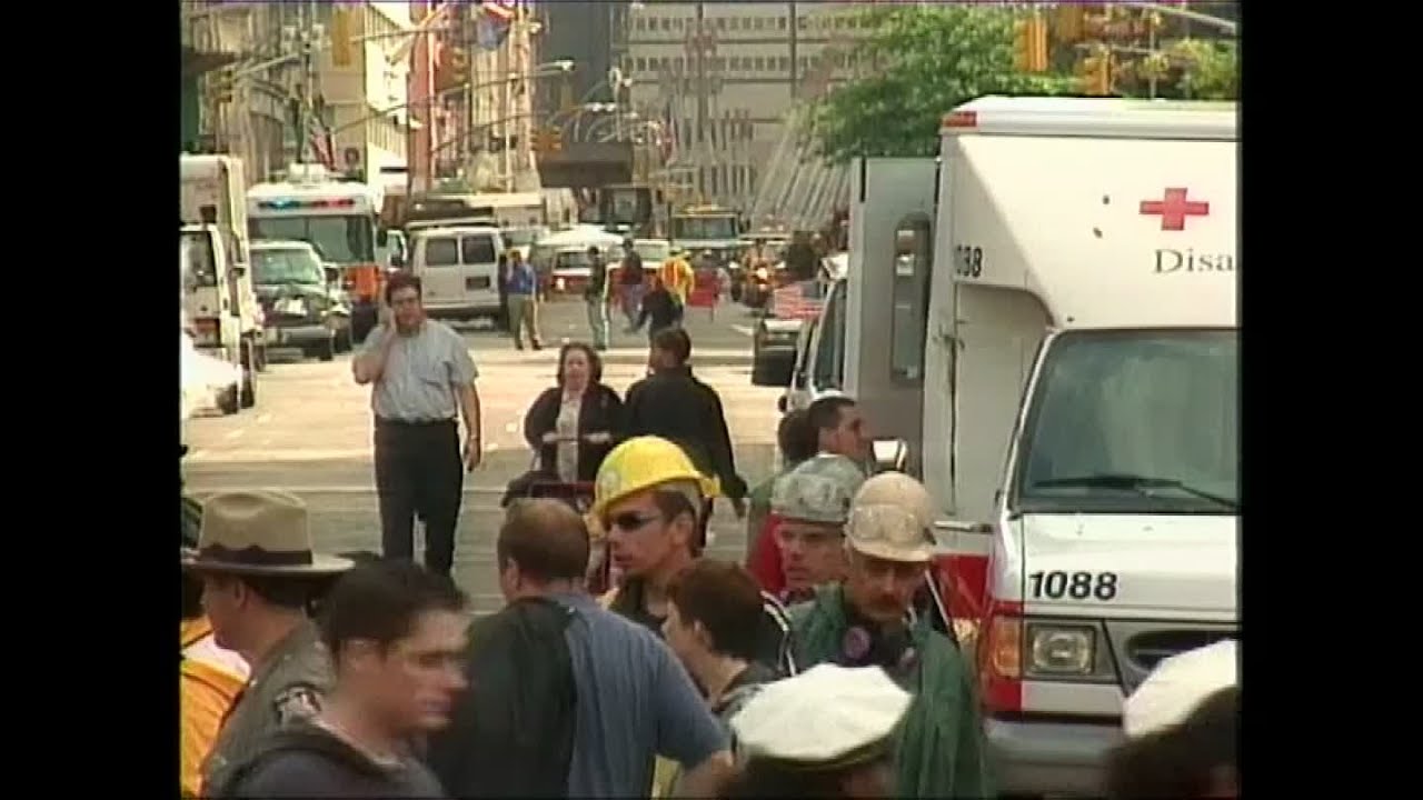 Archive footage: Witness describes terror of 9/11 from New York City ...