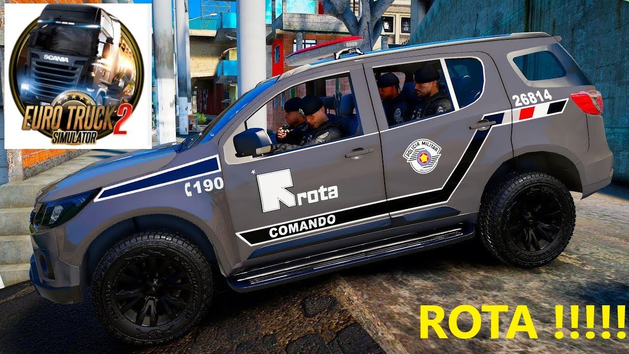 ETS2 : VIATURA DA ROTA LOUCURA TOTAL !!!!!!!!!!!! - YouTube