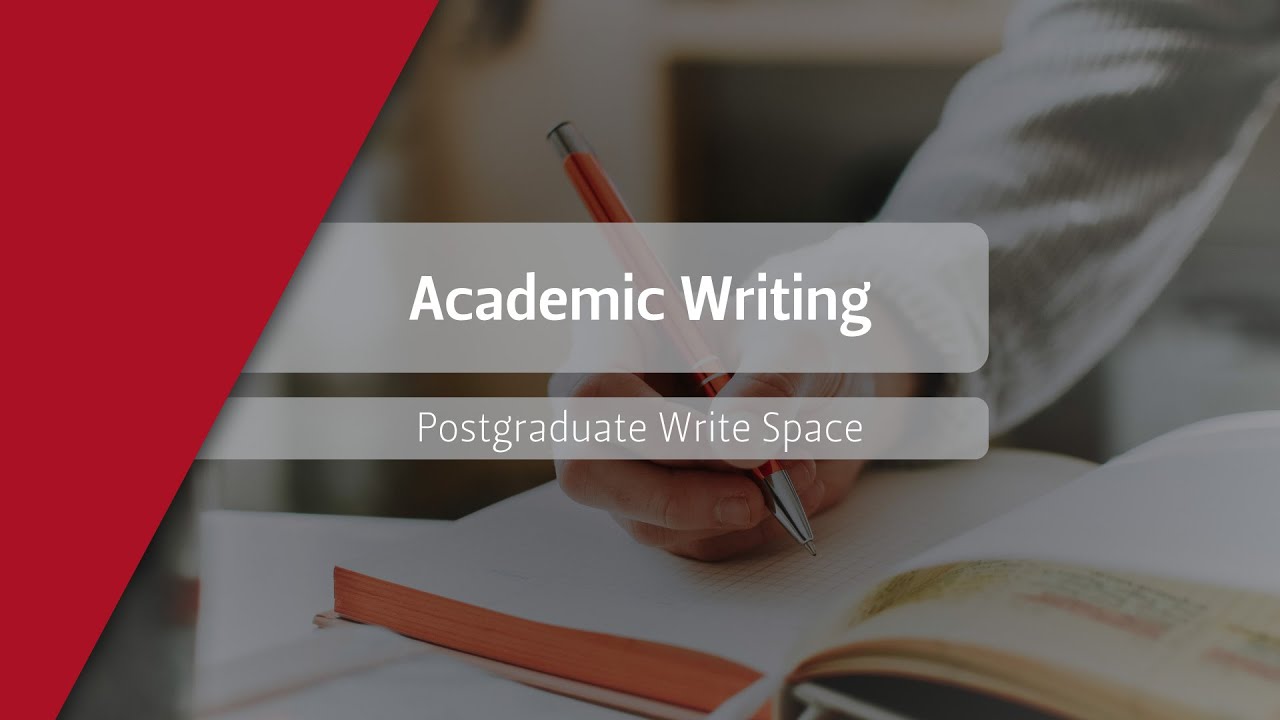 UFS Postgraduate School Write Space - YouTube
