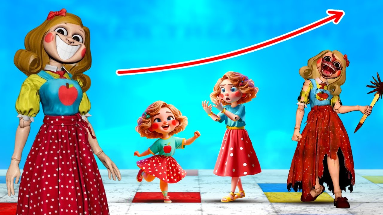 Miss Delight Growing up Transformation! Poppy Playtime Chapter 3 ...