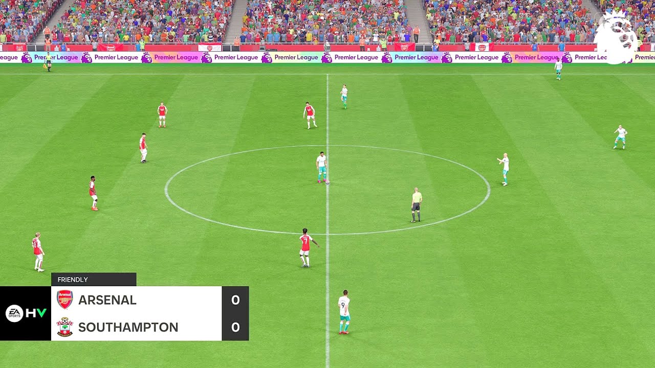 Arsenal vs Southampton - Premier League - PS5™ Gameplay - YouTube