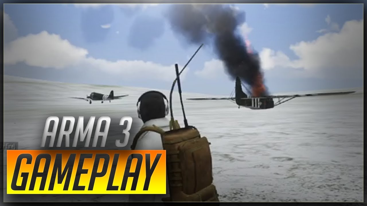 When The Arma 3 Pilot Can't Fly - YouTube