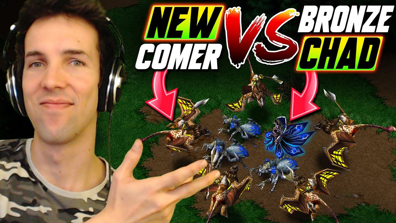 This guy is playing his FIRST GAME on W3Champions - how good is he ...