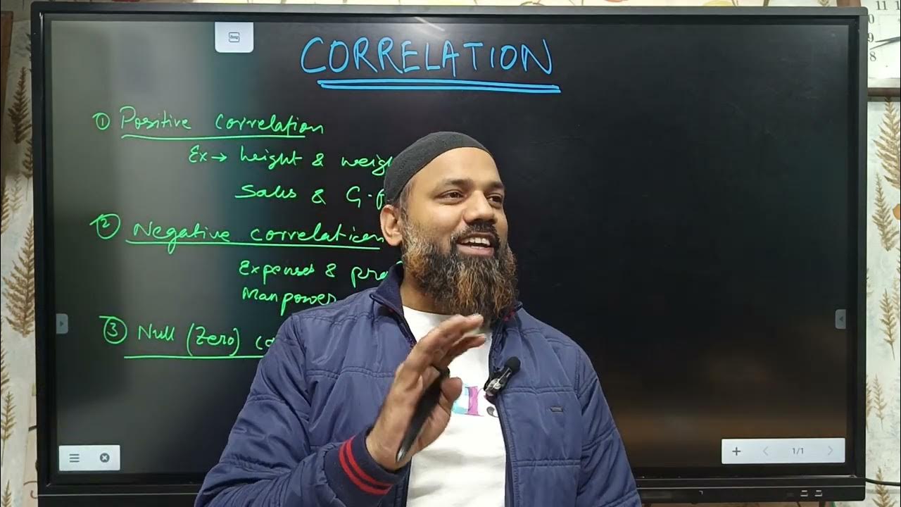 Correlation | Part-1 | Sem-3 - YouTube