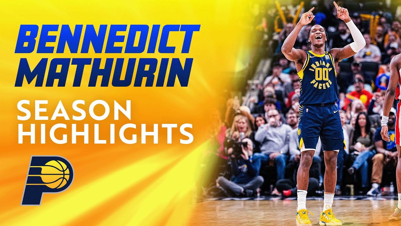Bennedict Mathurin 2023-24 Season Highlights | Indiana Pacers - YouTube