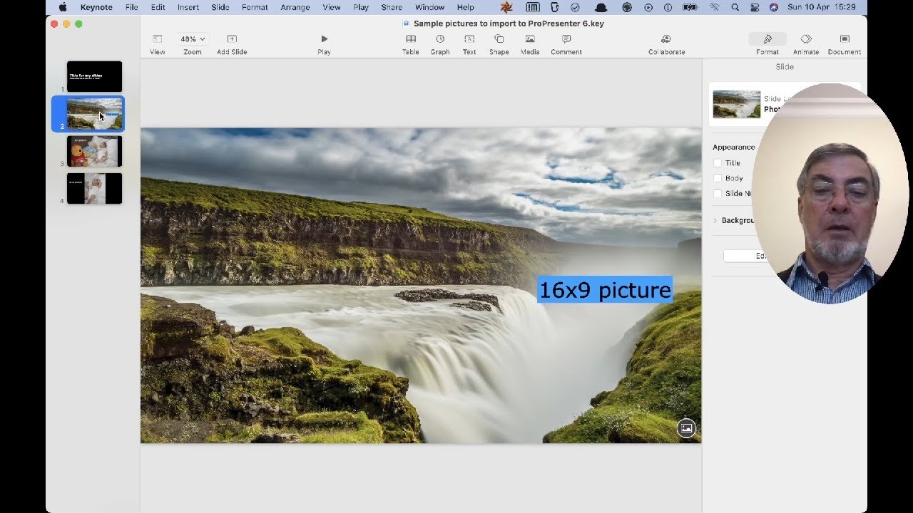 Importing images to ProPresenter 6 - YouTube