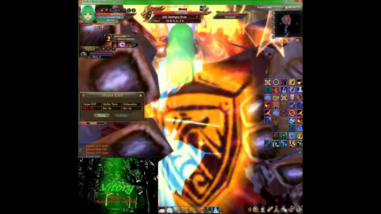 PWI 2nd Rebirth Wizard Leveling - YouTube