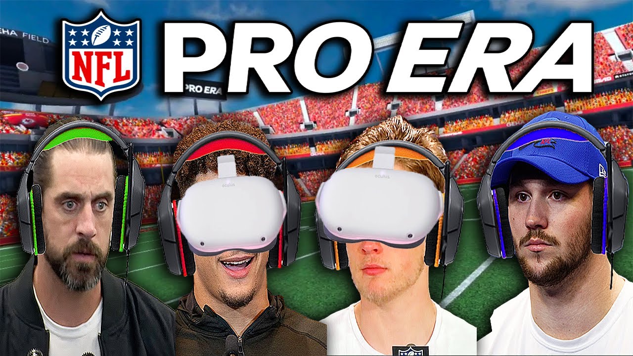 NFL QBs Play VR NFL Pro Era - YouTube