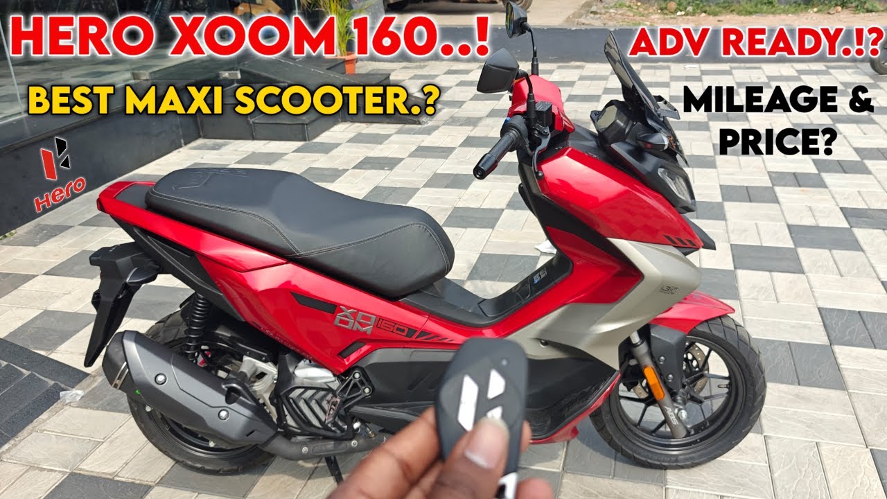 Finally 2025 Hero Xoom 160 வந்தாச்சு🤩Adv Ready Maxi Scooter🔥|Price ...