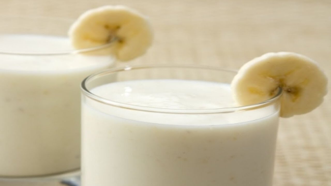 Recette : Lait à la banane - YouTube