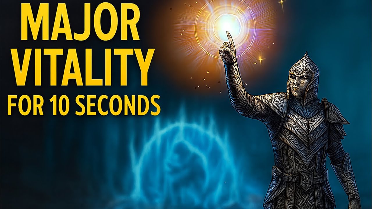 Wield Soul: Easiest Major Vitality Buff for Healers | Elder Scrolls ...