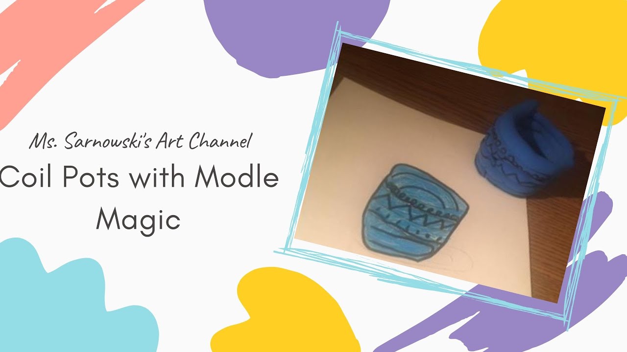 Model Magic Coil Pots - YouTube