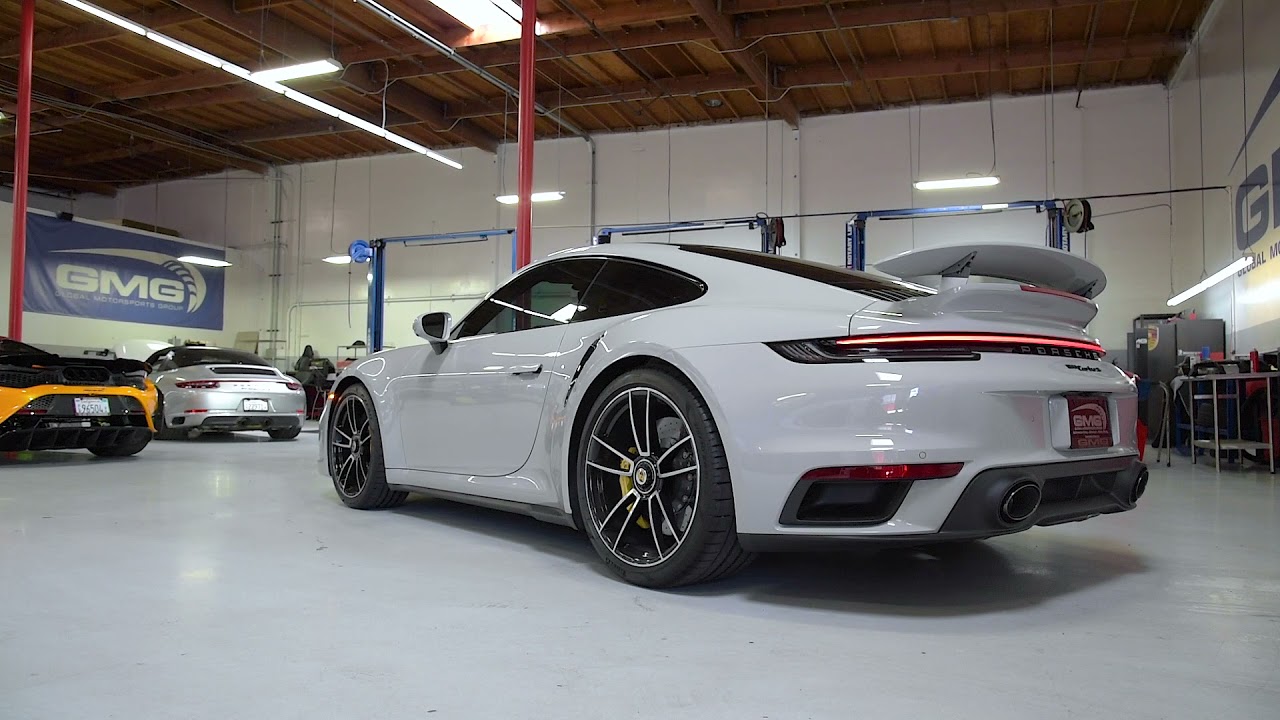 GMG Racing - Chalk 992 Turbo S with our GMG WC Sport Exhaust System ...