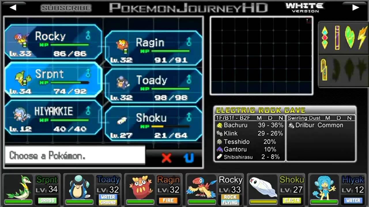Pokemon Black White Pokemon Black and White Walkthrough Part 46 ...