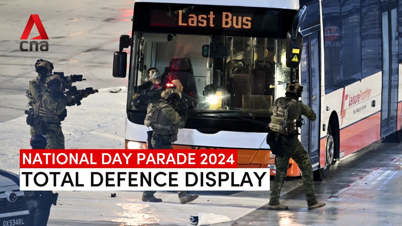 NDP 2024: Total defence display sees debut of Singapore Army’s new ...