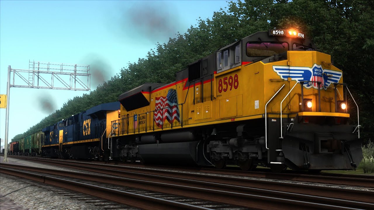 Train Simulator 2020: Custom Searchlight K5LLA's - YouTube
