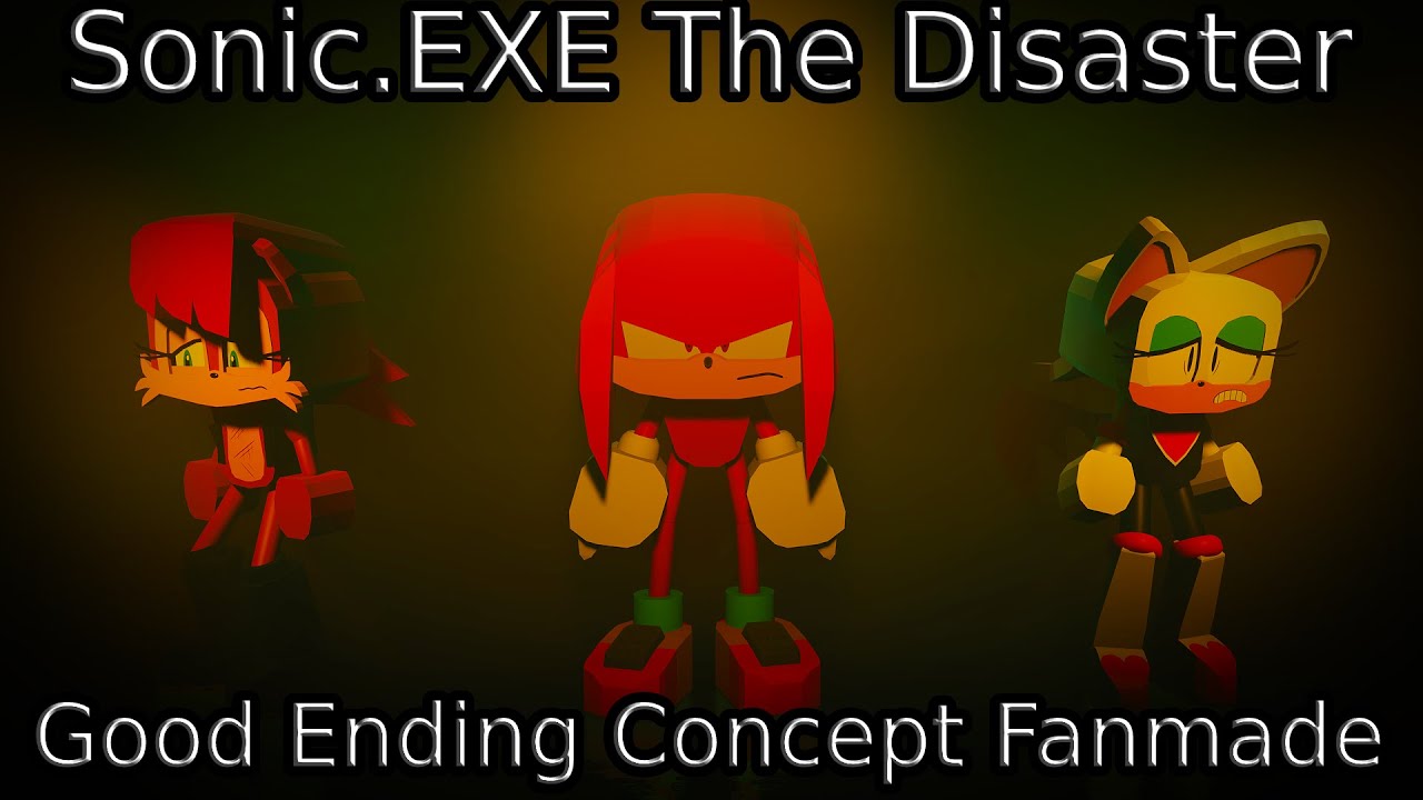 Sonic.EXE The Disaster | Good Ending Concept Fanmade | Roblox Animation ...