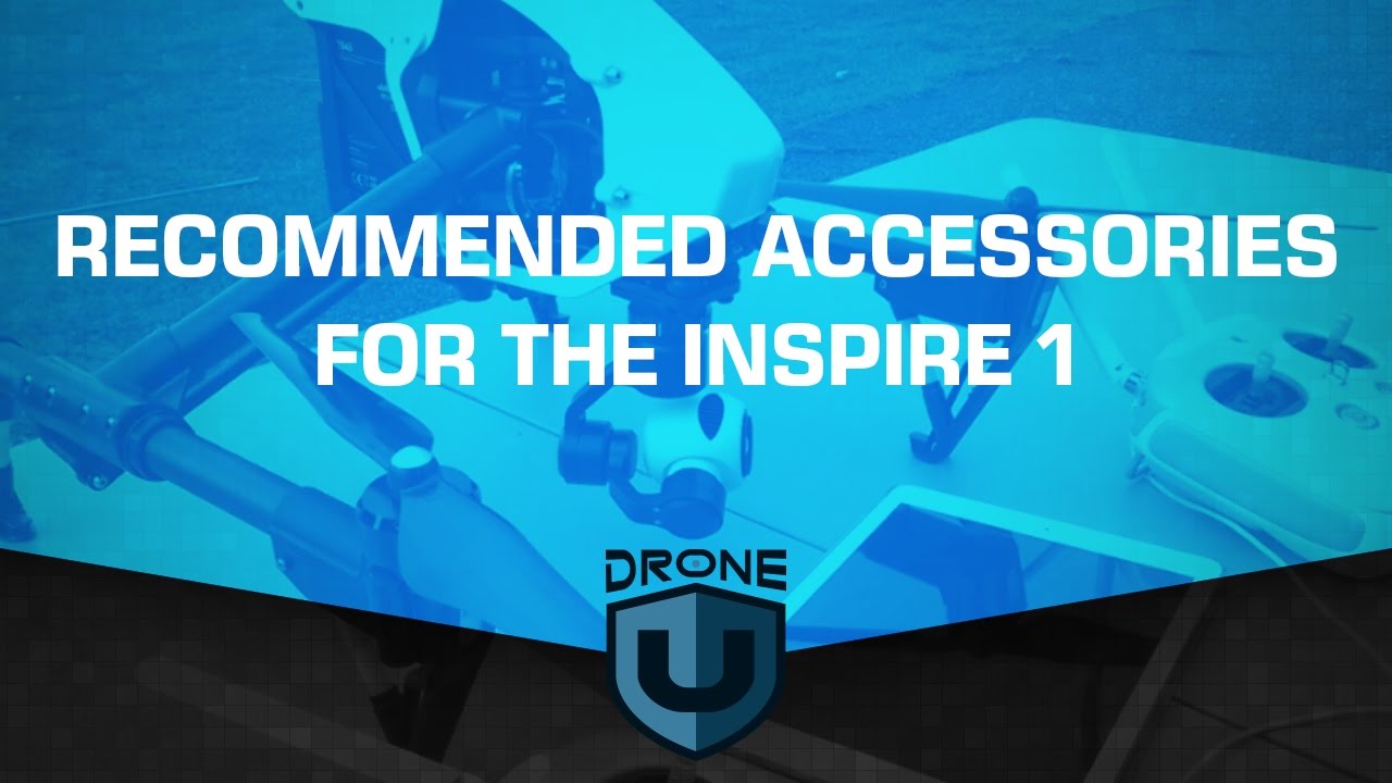 Recommended accessories for the Inspire 1 - YouTube