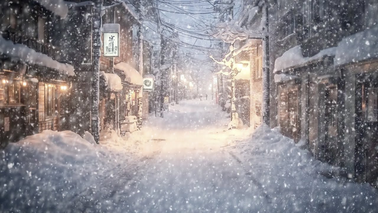 Raging Snowstorm & Chilly Winds | Powerful Wind Sounds to Lull You into ...