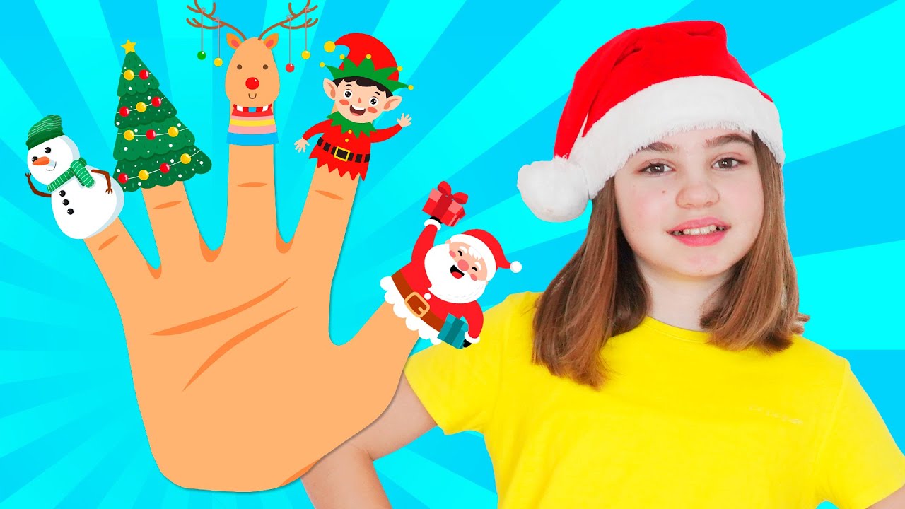 Finger Family Christmas Song + More Kids Songs & Nursery Rhymes | Poli ...