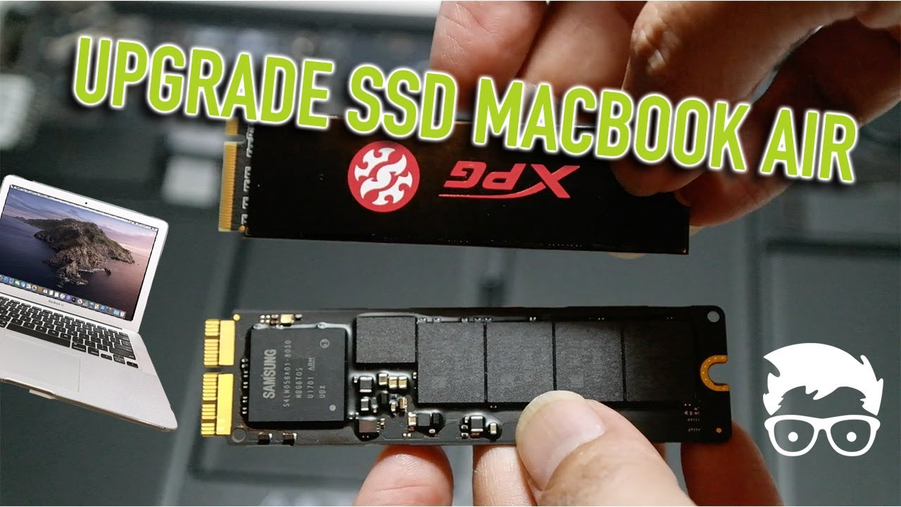 Upgrade SSD Macbook Air - Gampang Banget - YouTube