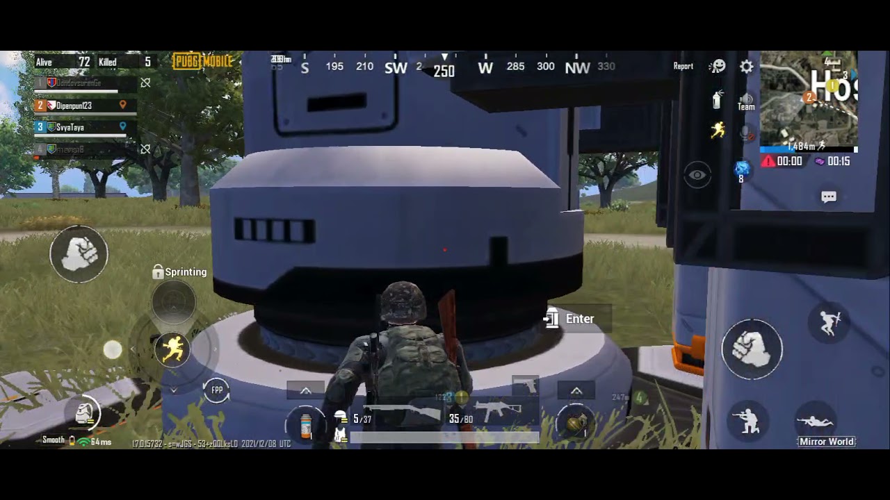 PUBG mobile new mod playing - YouTube