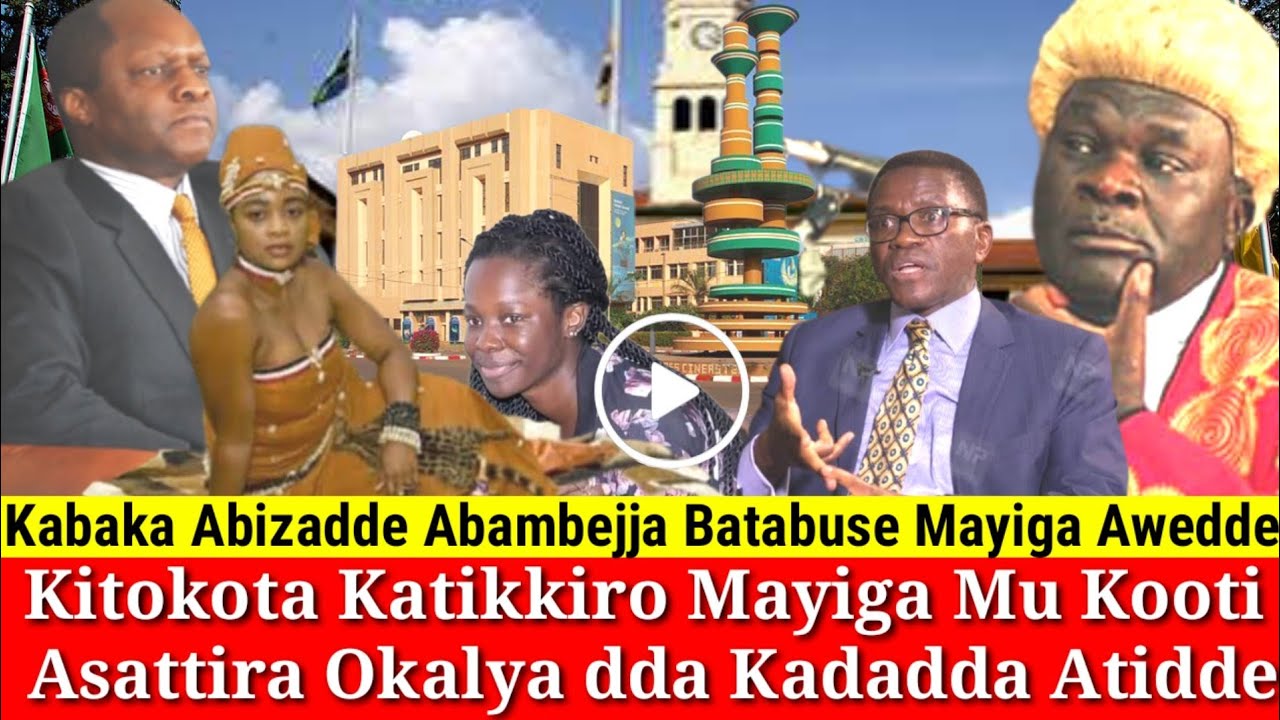 Okalyadda kadadda Jiwunye Katikkiro Mayiga Mukooti Kabaka e'Namibia ...