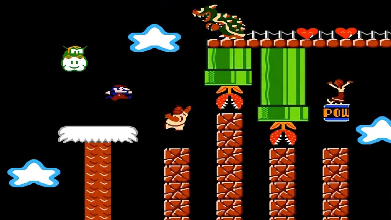 Super Mario Bros ZERO HD: Mario's Father - Jumpman - YouTube