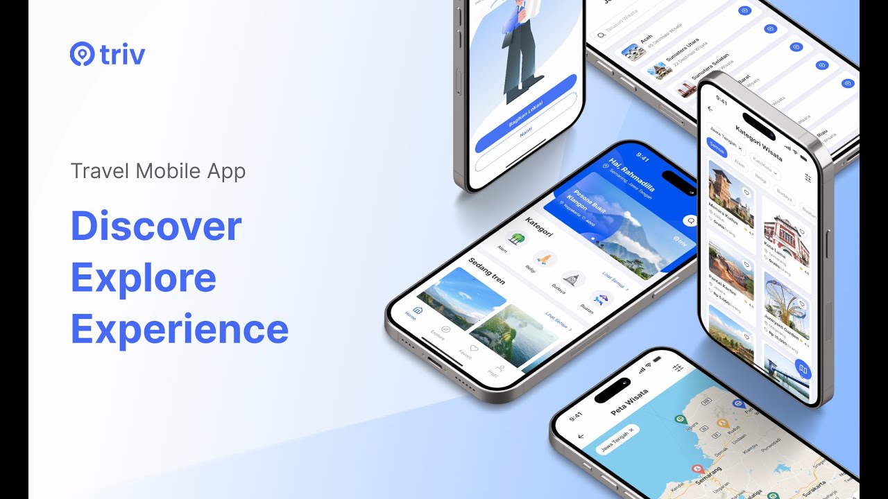 Demo Travel Mobile App ( Triv ) - YouTube