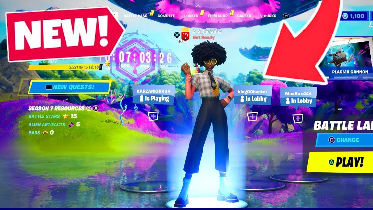 Fortnite *NEW* Lobby Background Change Live Event Countdown! Chapter 2 ...