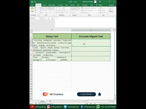 How to Remove Extra Spaces from the Text Easily | Excel | Tutorials | Youtube Shorts #shorts # ...