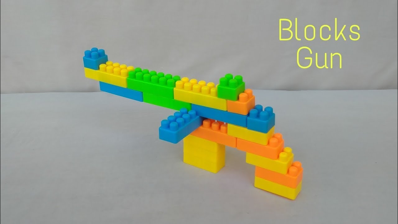 Gun-15/Building Blocks for Kids/Blocks Gun/Blocks Games/Lego/Building ...