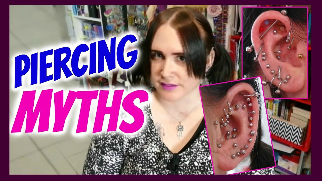 5 Common Piercing Myths - YouTube