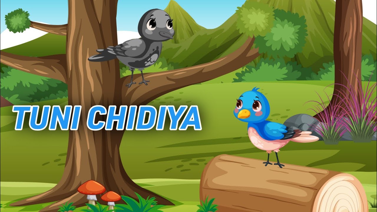Garib Tuni Chidiya Ka Ghar / Cartoon /Animate hindi #cartoonvideo # ...