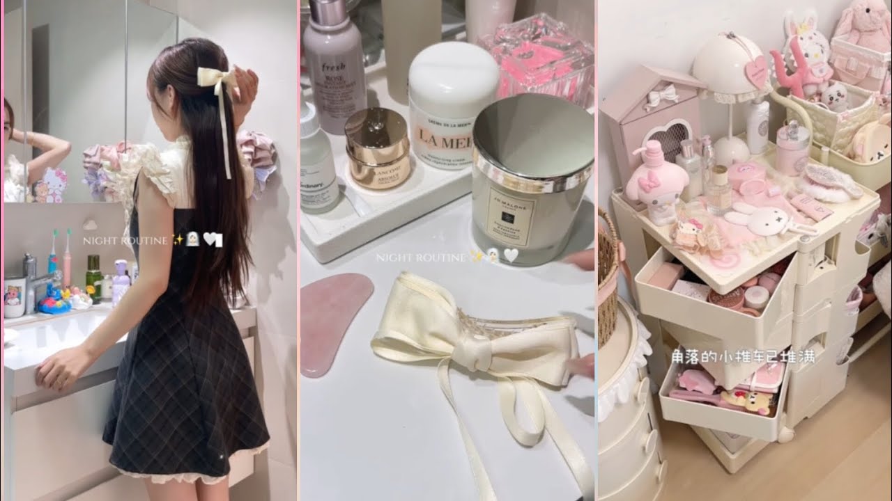 Elegant Girl Morning Routine🎀 || Immersive Room Clean up🌸 - YouTube