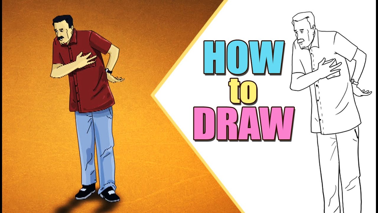 How to draw A Gentleman | Drawing for beginners - YouTube