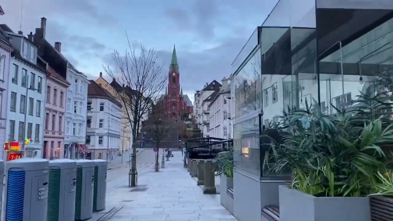 Bergen in March - YouTube