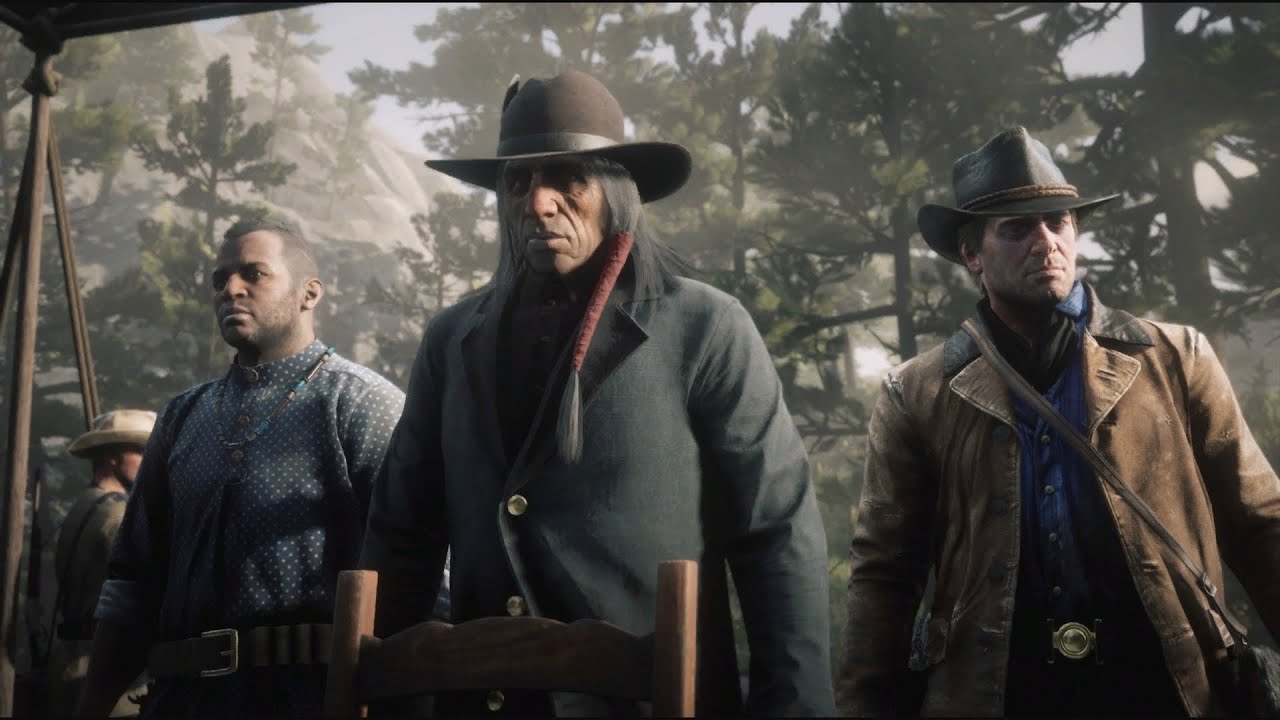Arthur Is Introduced To The Indians - Red Dead Redemption 2 - YouTube