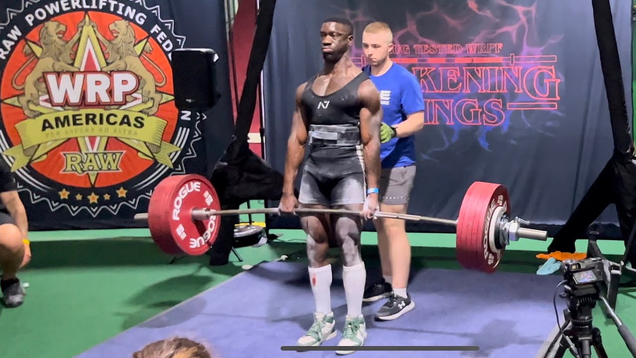 Powerlifting meet recap 1500 total @ 165lbs age 20 - YouTube