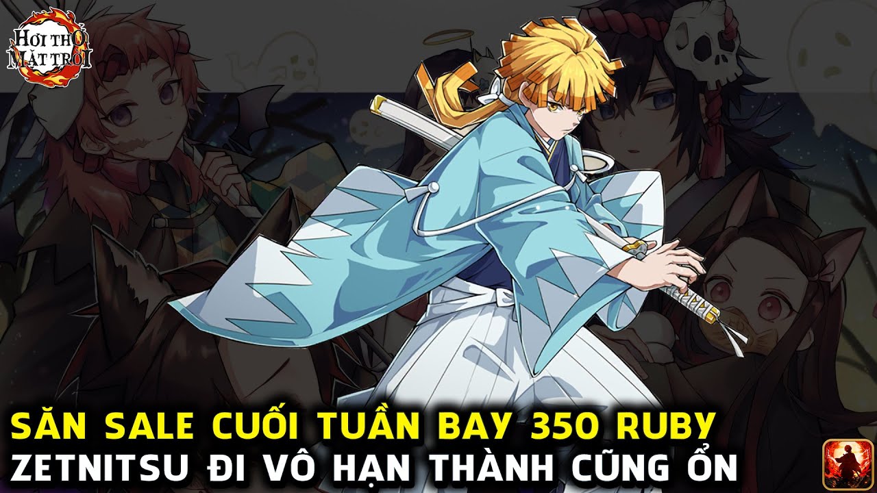 HƠI THỞ MẶT TRỜI - BAY 7 CỦ FLASH SALE, ZENITSU MAX PING ĐI VÔ HẠN ...