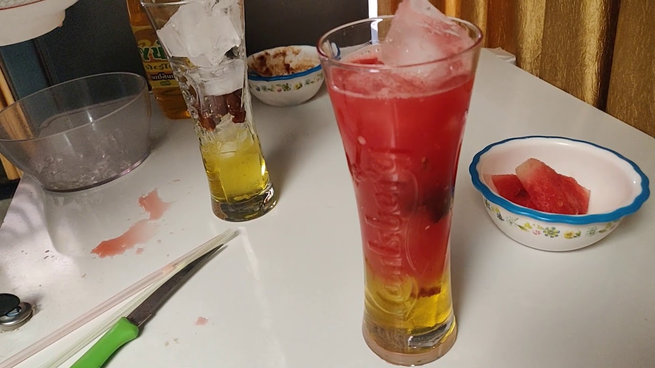 Dates Watermelon Pineapple Punch - YouTube
