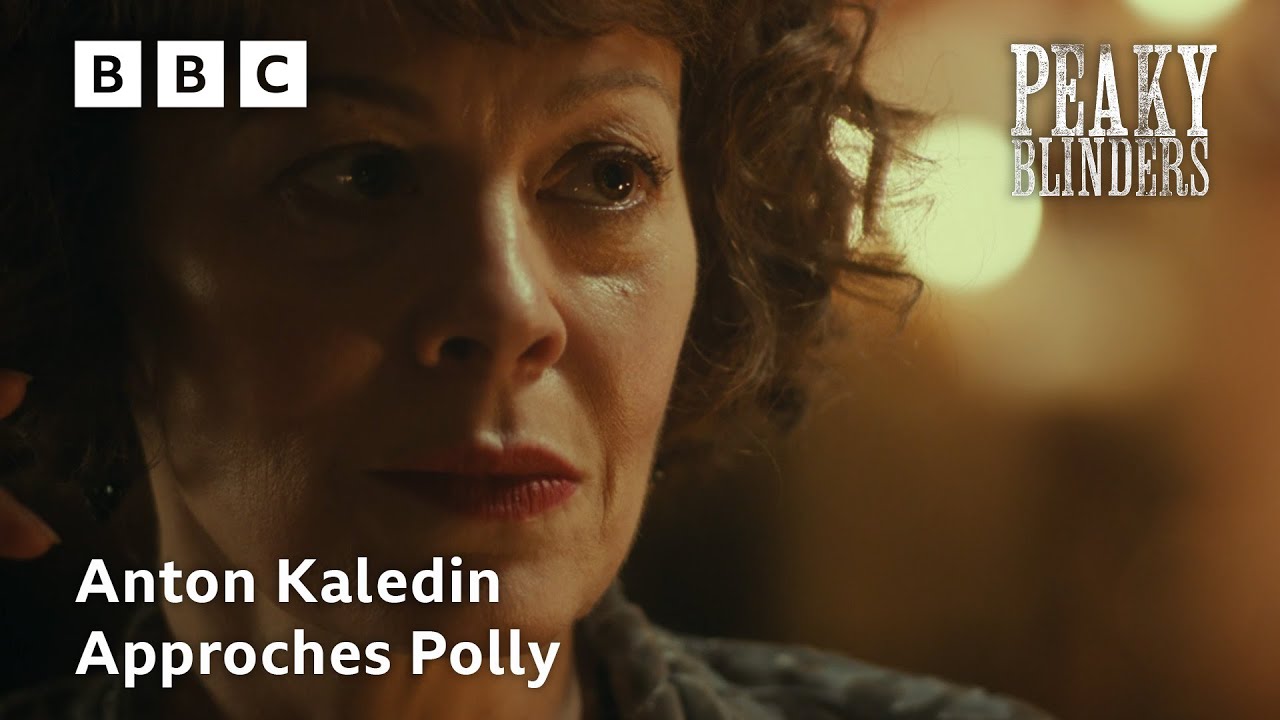 Polly is Approached by Kaledin at Tommy's Wedding | Peaky Blinders ...