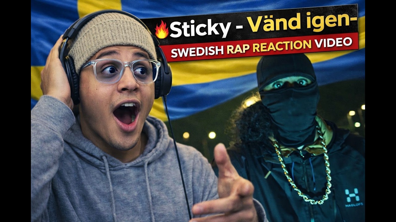 🔥 Sticky - Vänd igen - Swedish Rap Reaction Video - YouTube