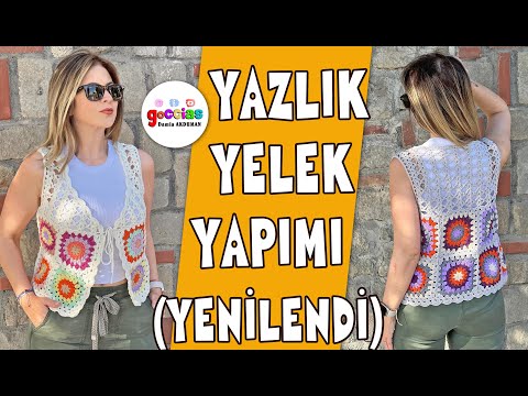 YELEK YAPIMI - KENAR OYASI EKLENDİ
