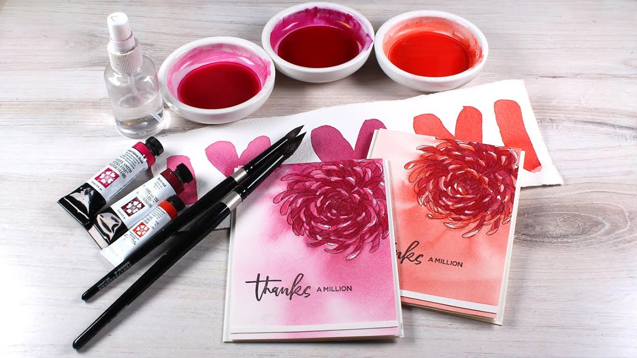 Watercolor Tips: Warm vs Cool Reds - YouTube