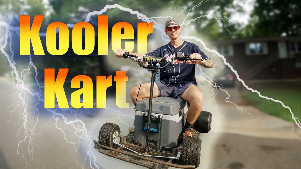 WE MADE A GO CART FROM A COOLER - YouTube
